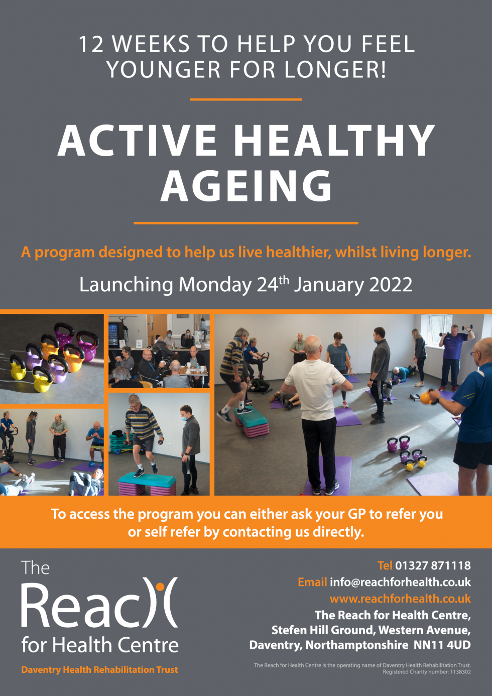Active Health Ageing | The Reach for Health Centre